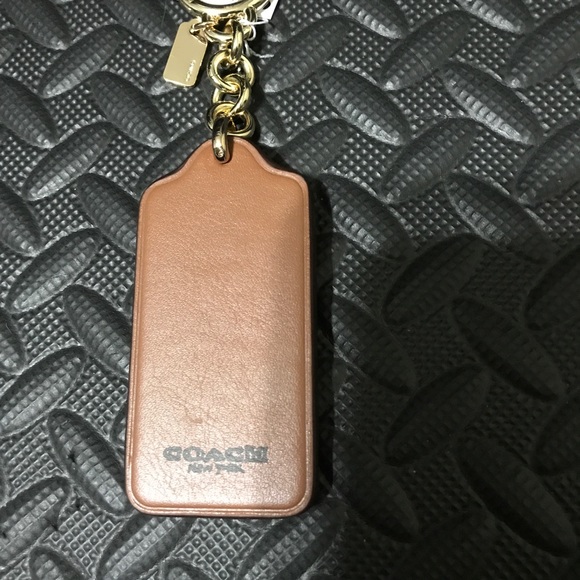 Coach | Accessories | Coach Key Fob Chain Ring Brown New | Poshmark